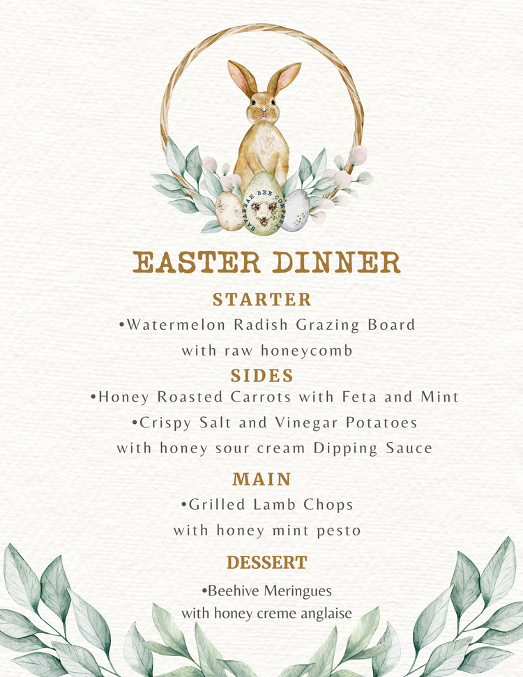 A Honey Kissed Easter Menu – Savannah Bee Company