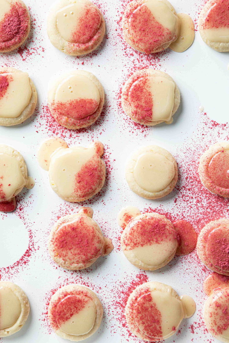 Lemon-Raspberry Thumbprint Cookies – Savannah Bee Company