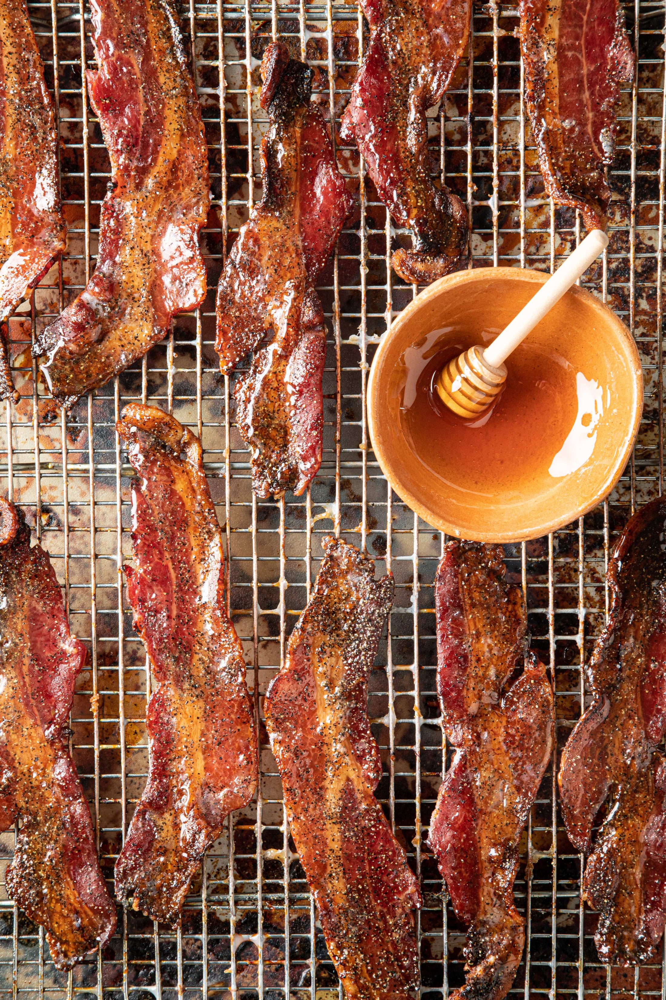 Hot Honey Glazed Bacon – Savannah Bee Company