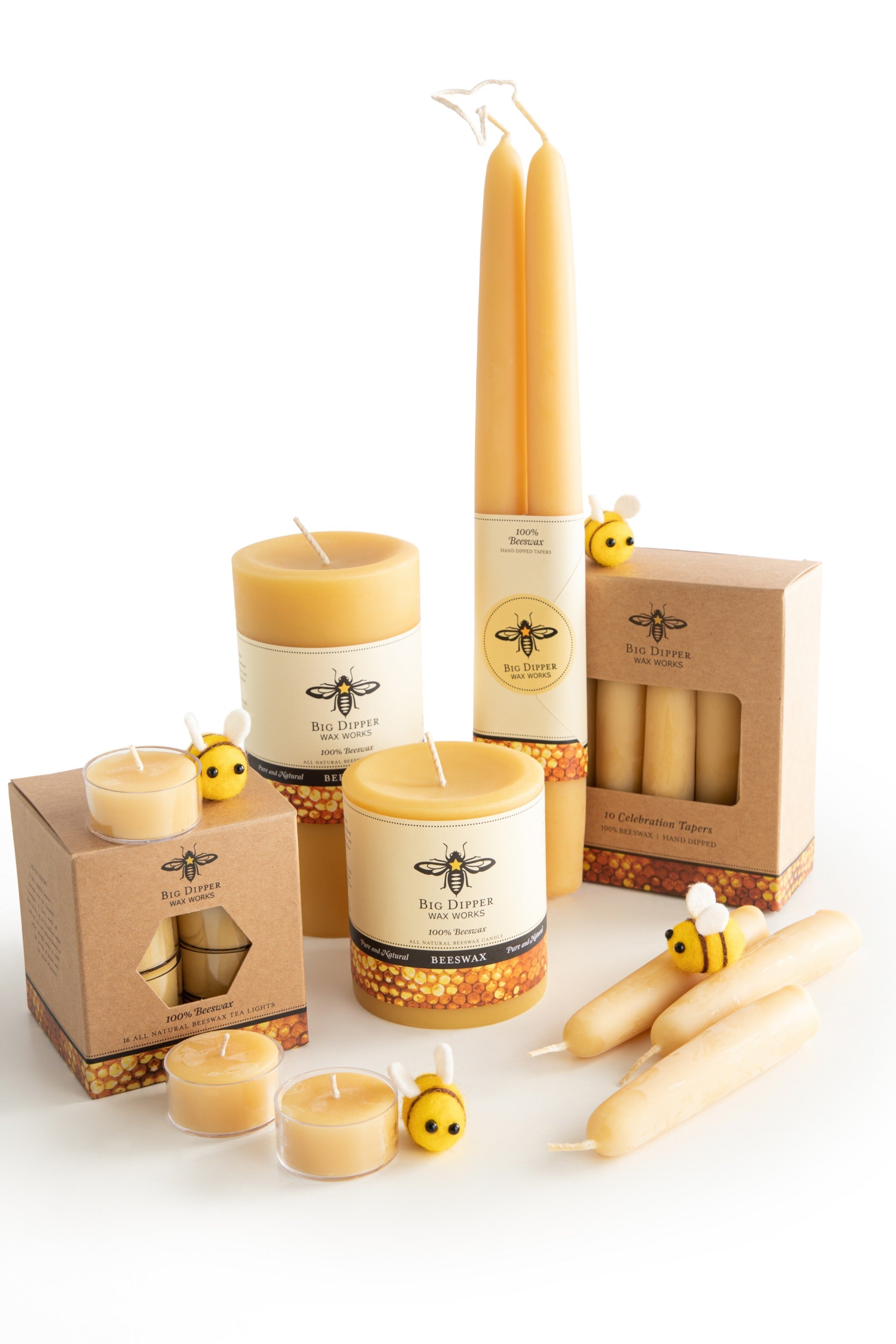 100% Pure Organic Beeswax Candles – Savannah Bee Company